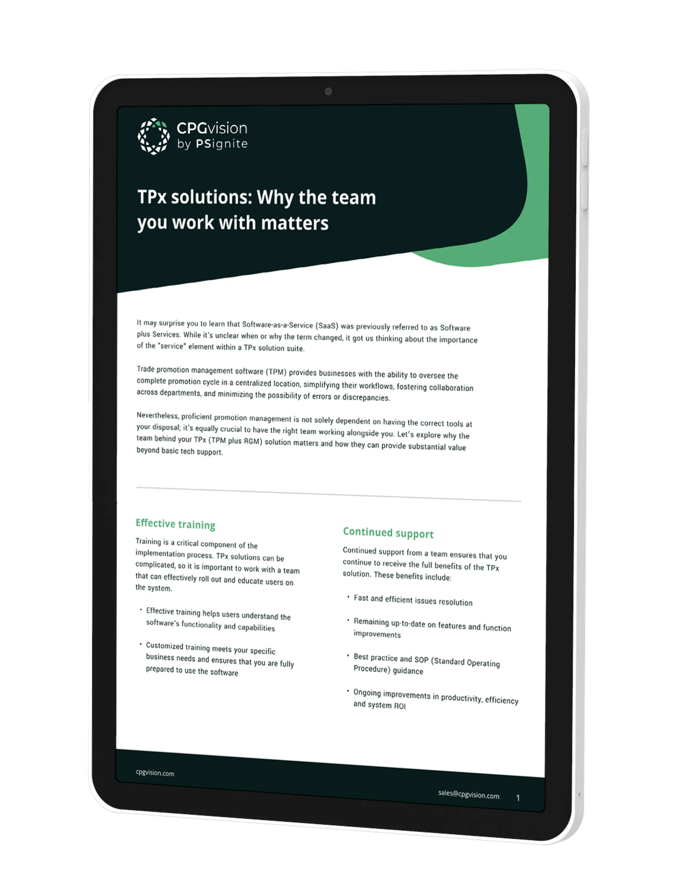 How The Team Behind Your TPx Solution Can Enhance Your TPM